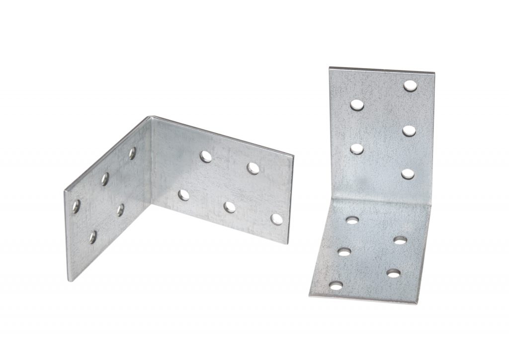 Mounting,Angle,Metal,Brackets,Isolated,On,White,Background | Bon Matos